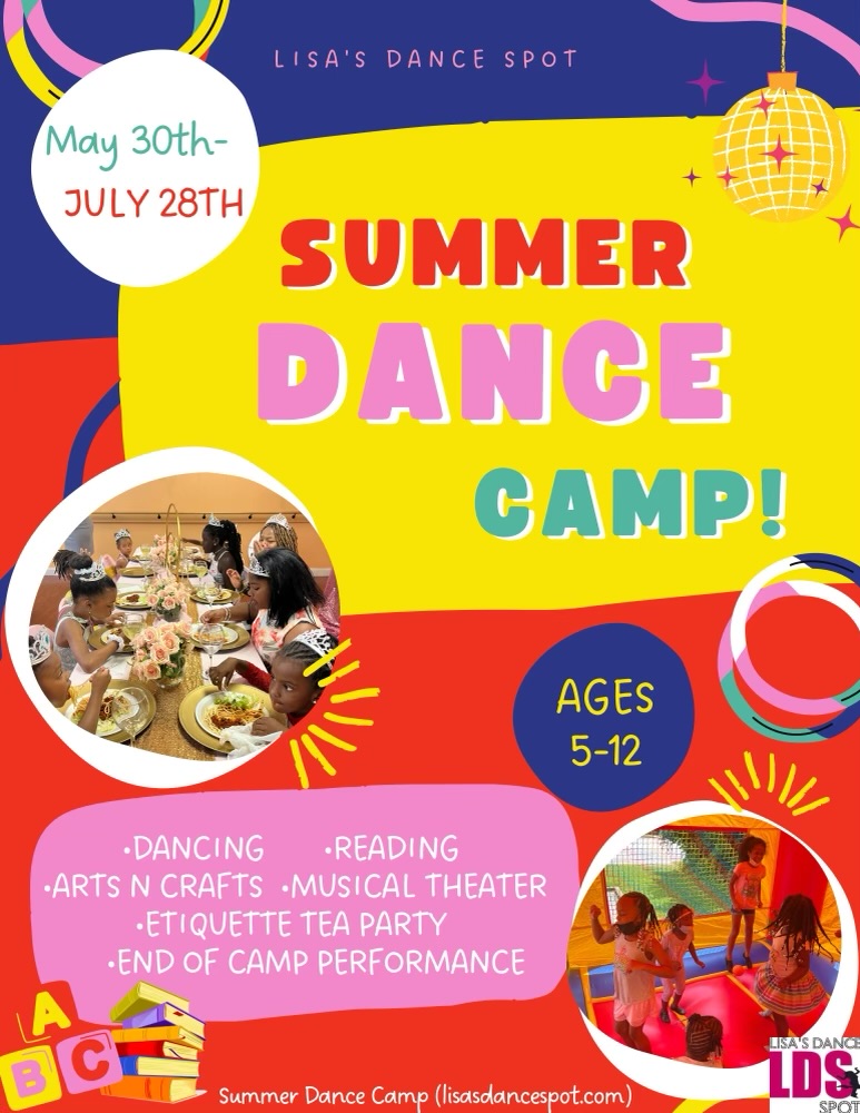 Summer Dance Camp Poster